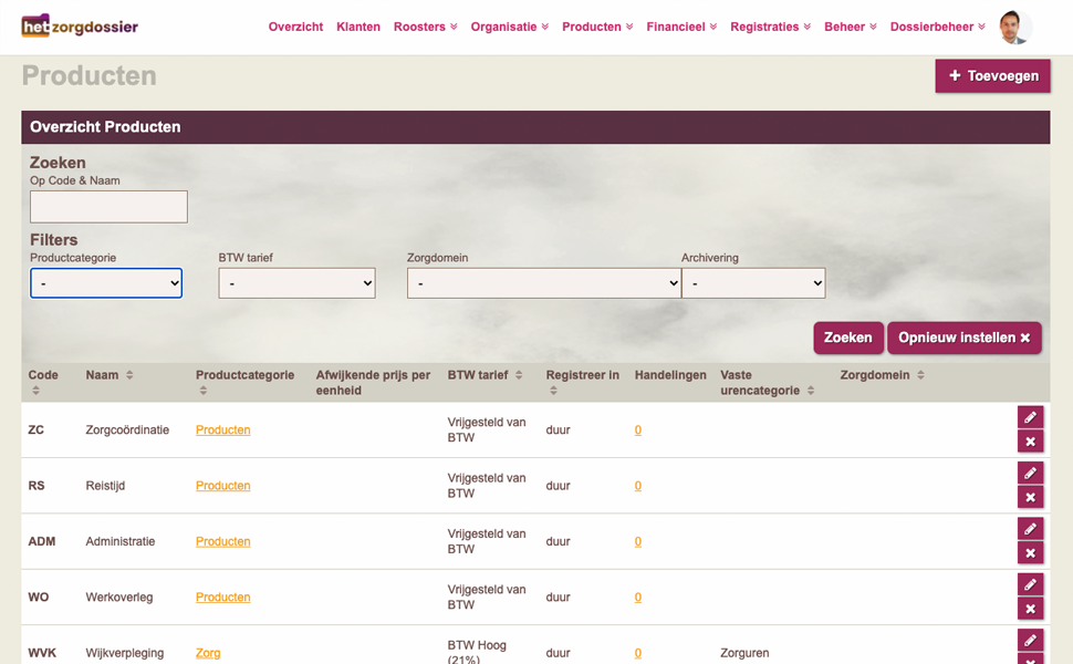 Het Zorgdossier - Software voor in de thuiszorg - Het Zorgdossier